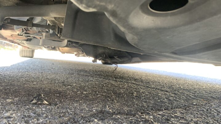 アンダーカバー破損 - 籔's Log